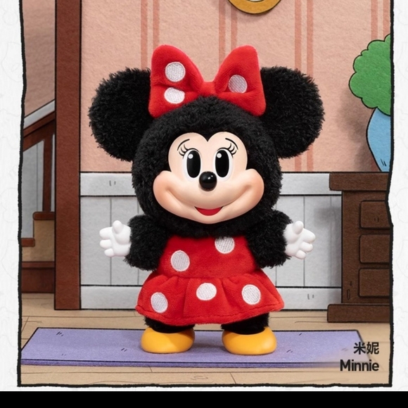 Disney | Toys | Disney Minnie Mouse Plush Doll 0 Authentic Sealed Box ...